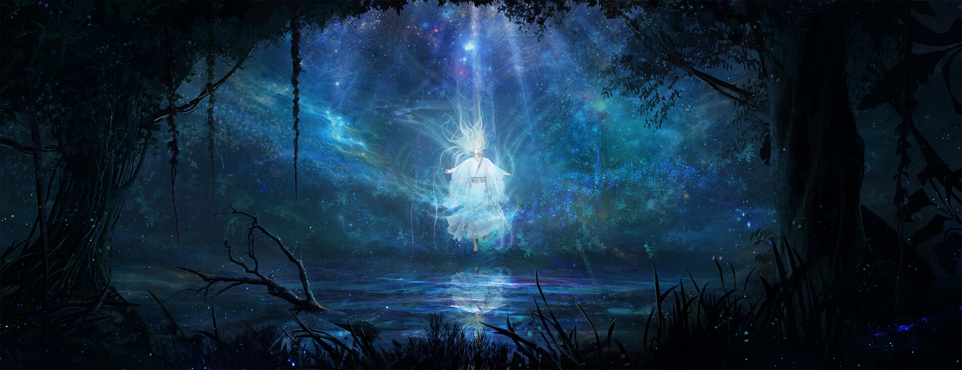 ArtStation - Forest night