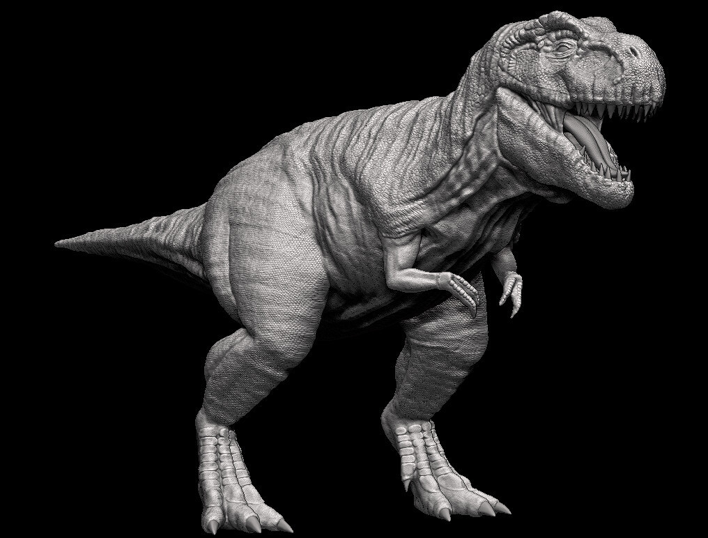 ArtStation - T rex_ practice