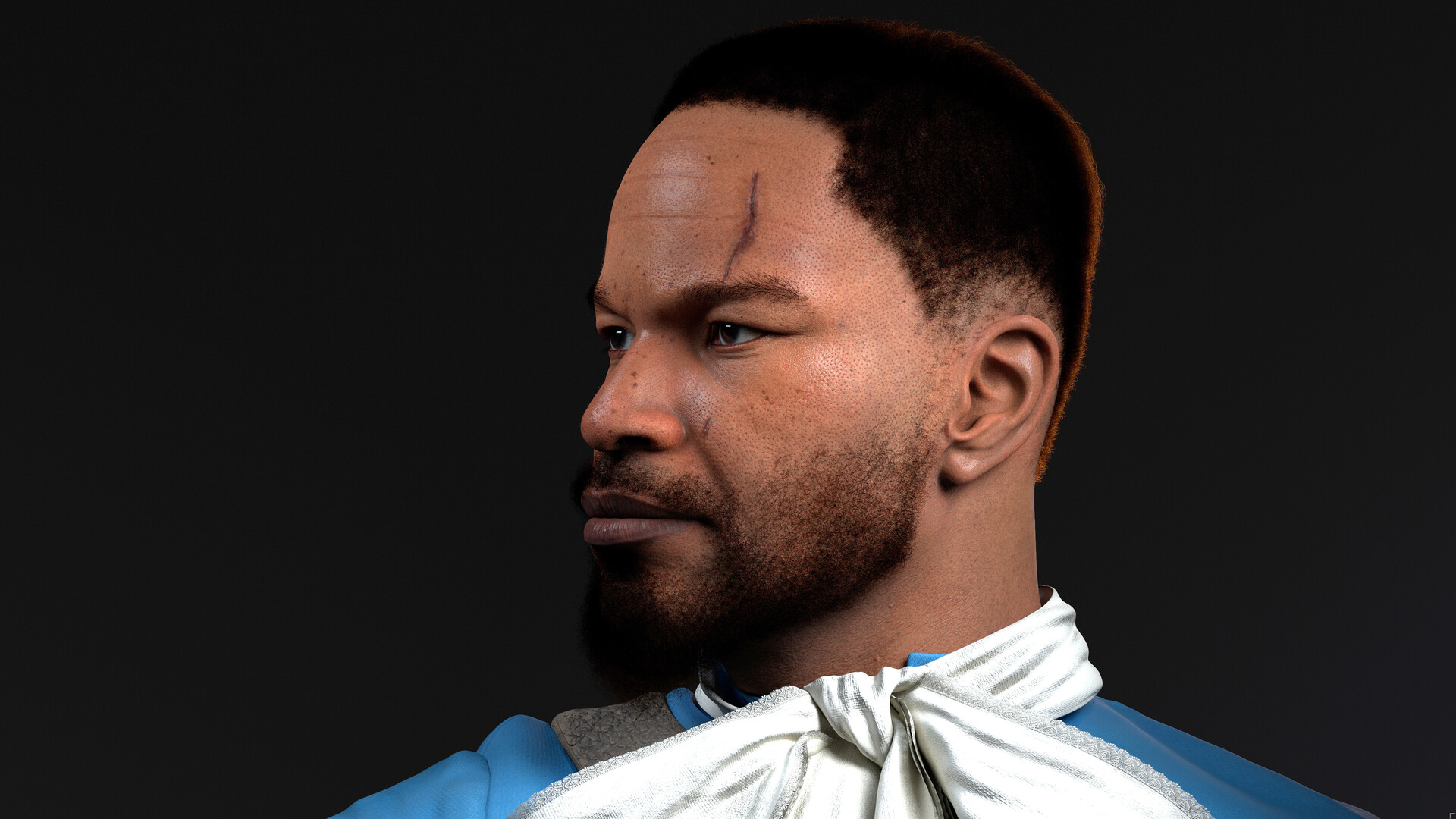ArtStation - Django unchained Jamie Foxx