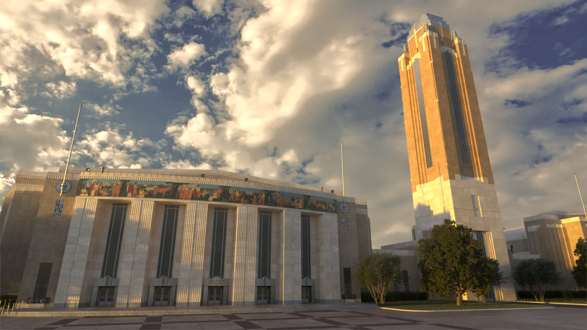 ArtStation - Will Rogers Coliseum / Dickies Arena