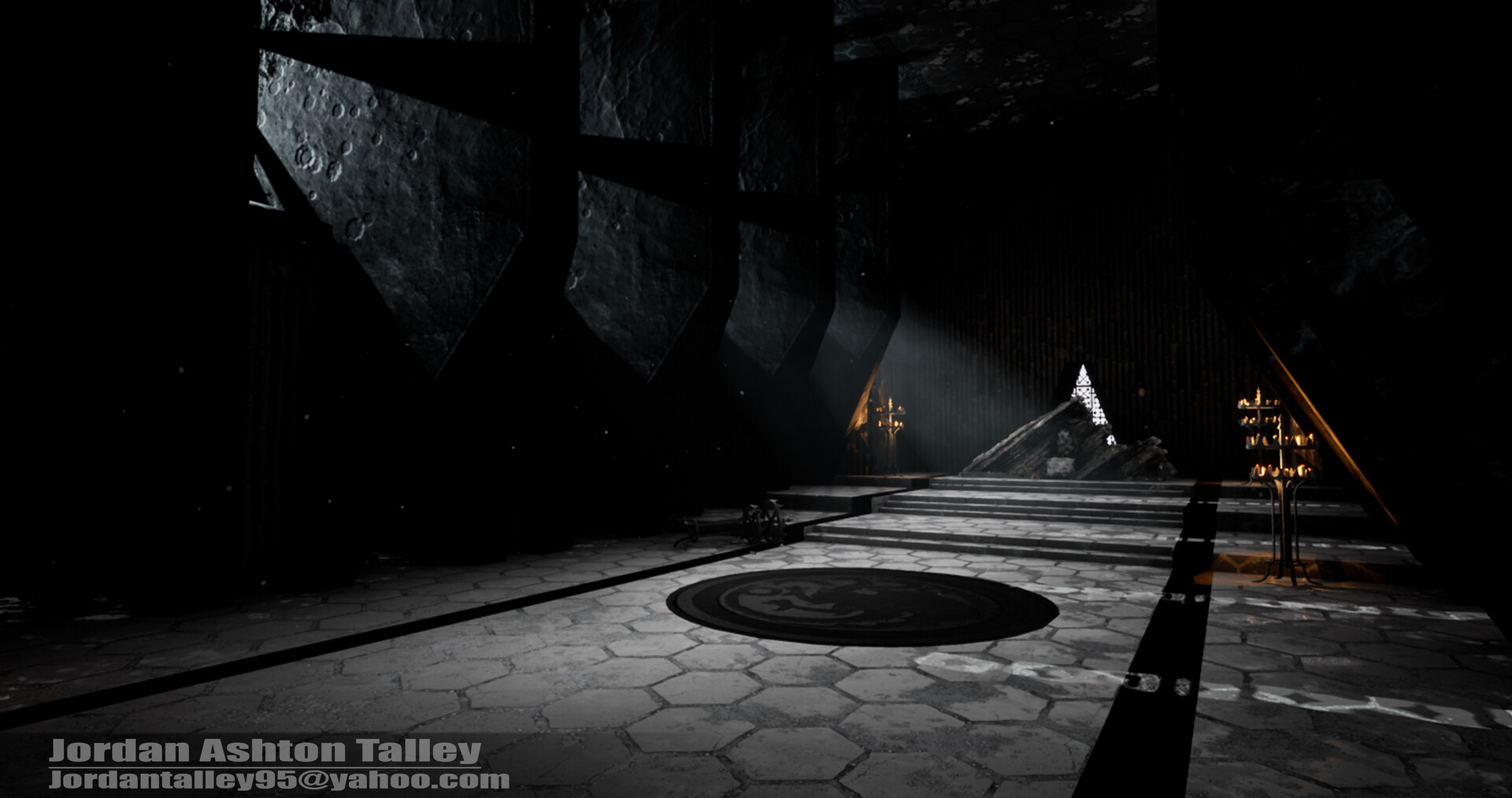 ArtStation - Dragonstone Throne Room