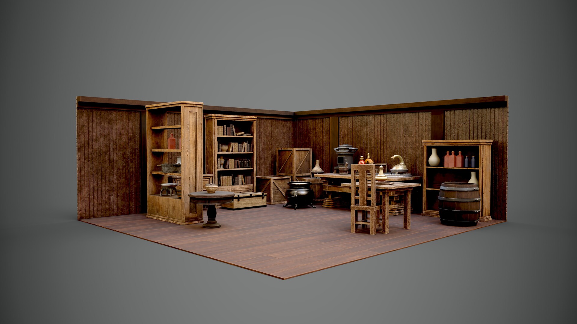 ArtStation - Alchemy Lab V.1