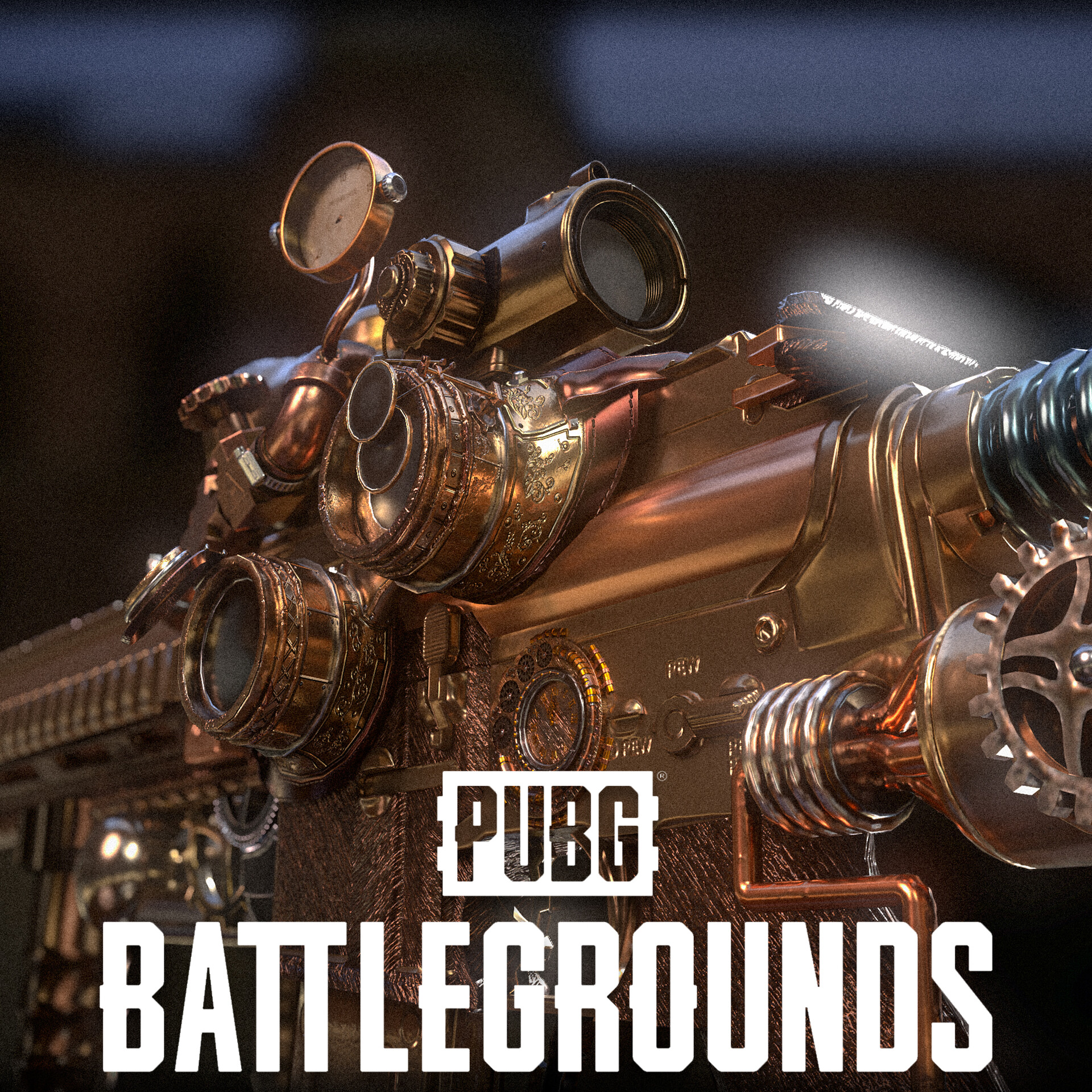 ArtStation - Proggresive M416 - Steampunk