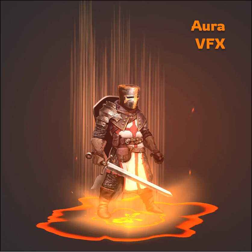 ArtStation - Character Aura VFX