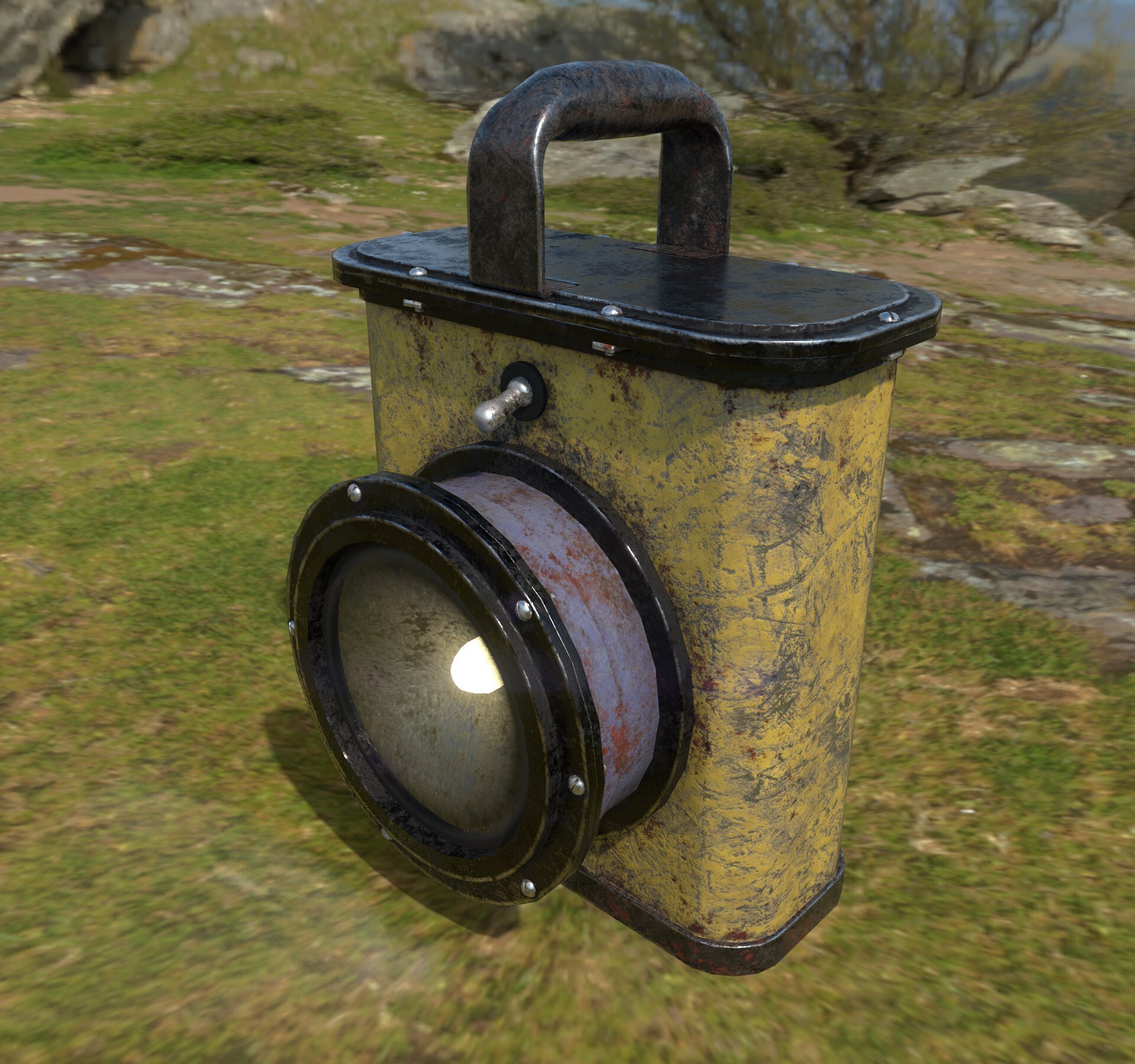 ArtStation - Lantern prop