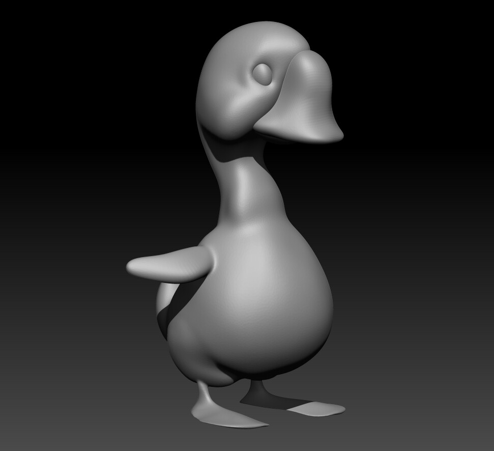 ArtStation - Stylized Goose