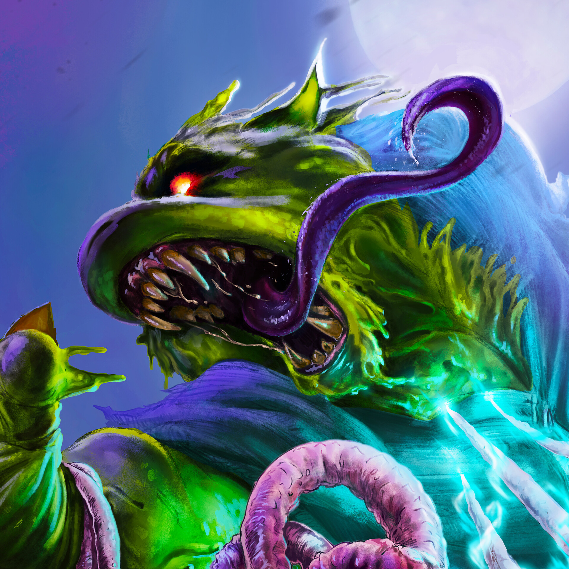 ArtStation - Full Moon Monsters.