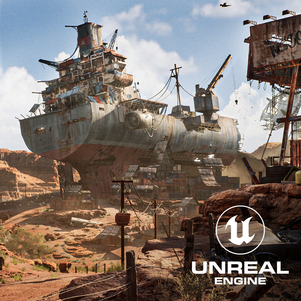 ArtStation - Rock Bottom [UE5]