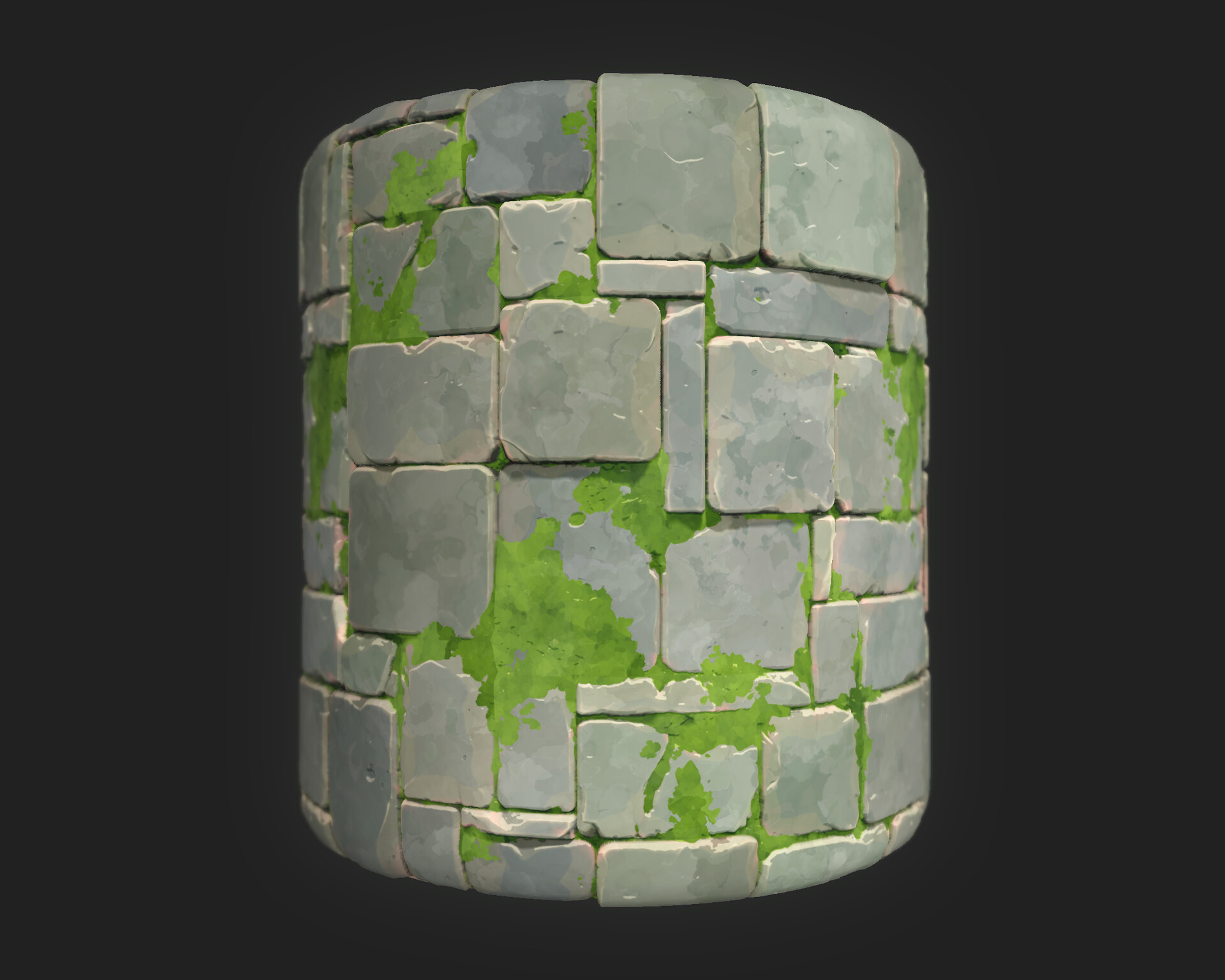 ArtStation - Stylized Tile Ground--substance designer