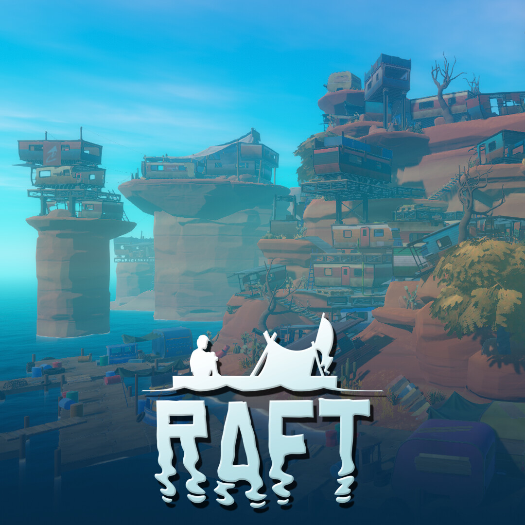 ArtStation - Raft - Caravan Town