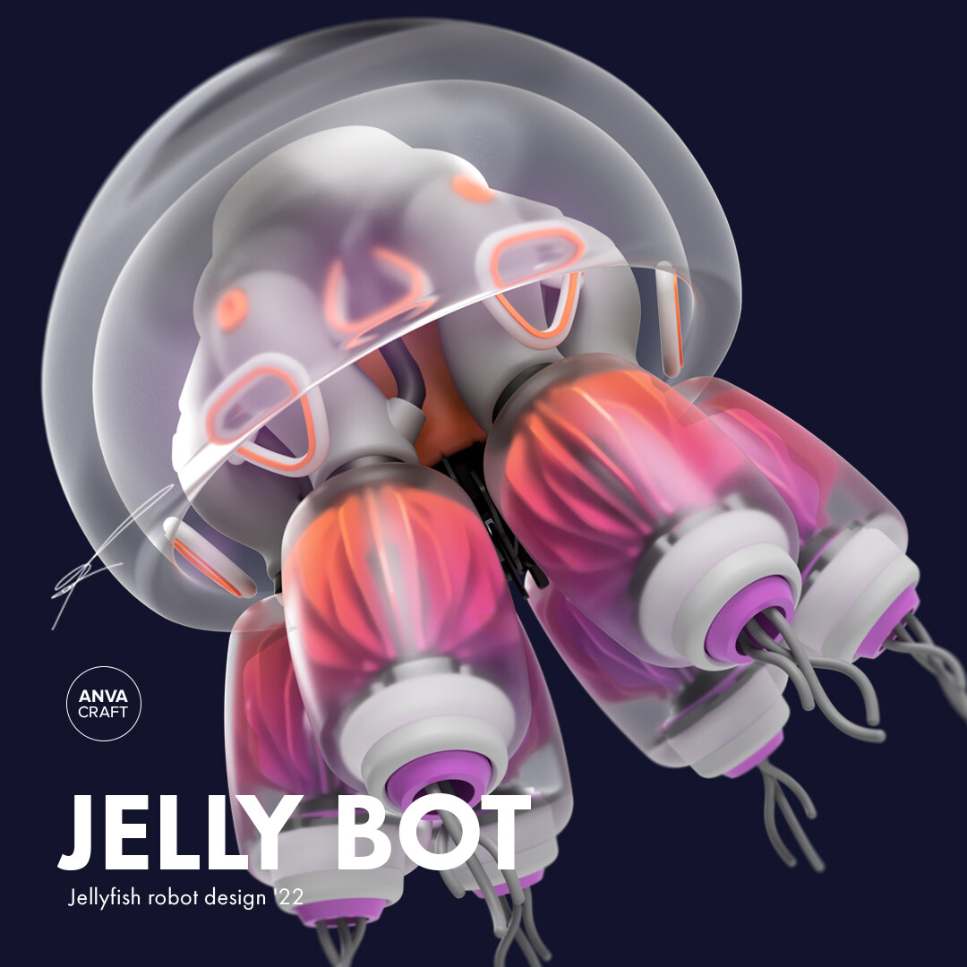 ArtStation - Jelly Bot