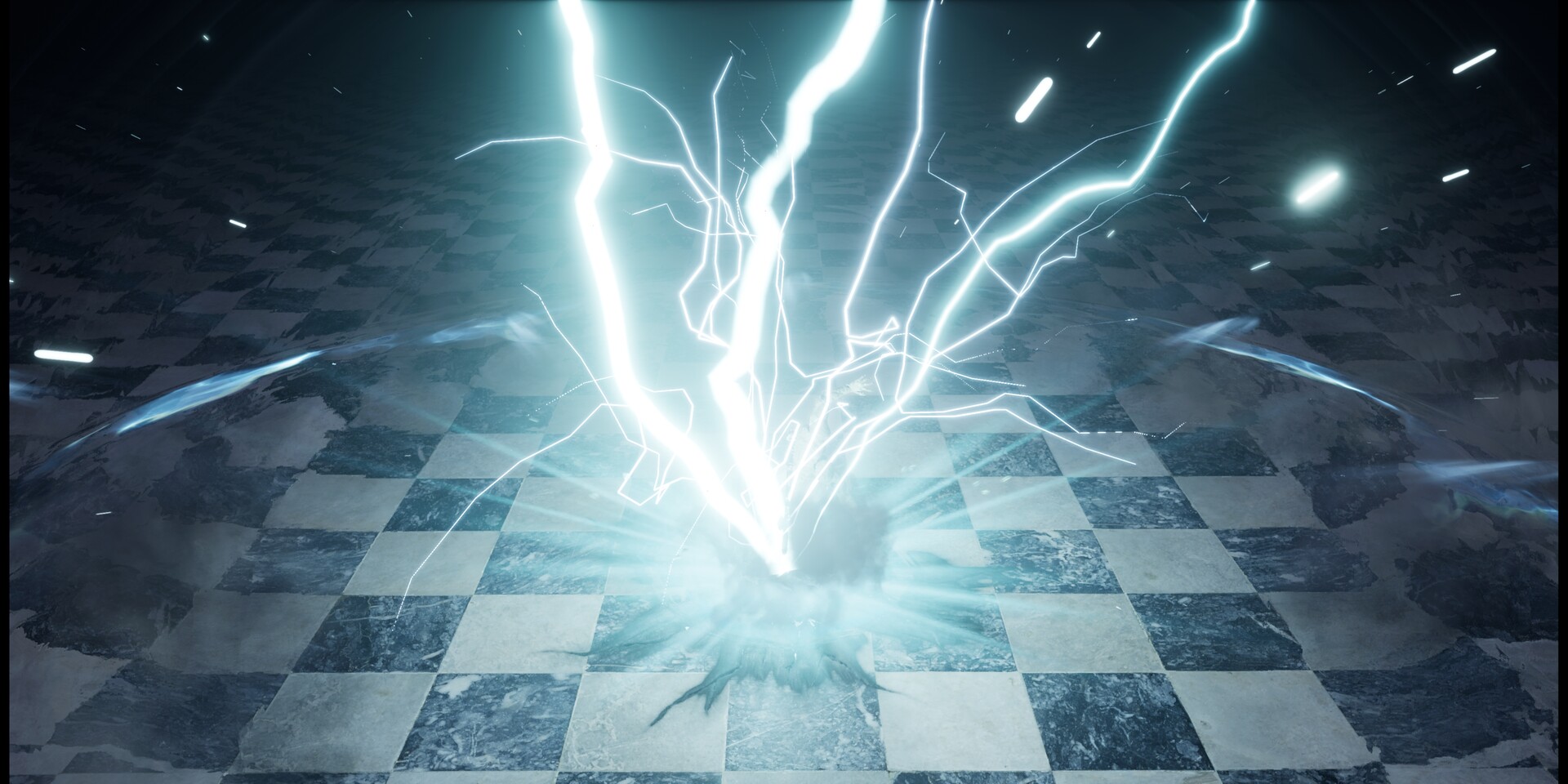 ArtStation - UE5_VFX_Lightning staff