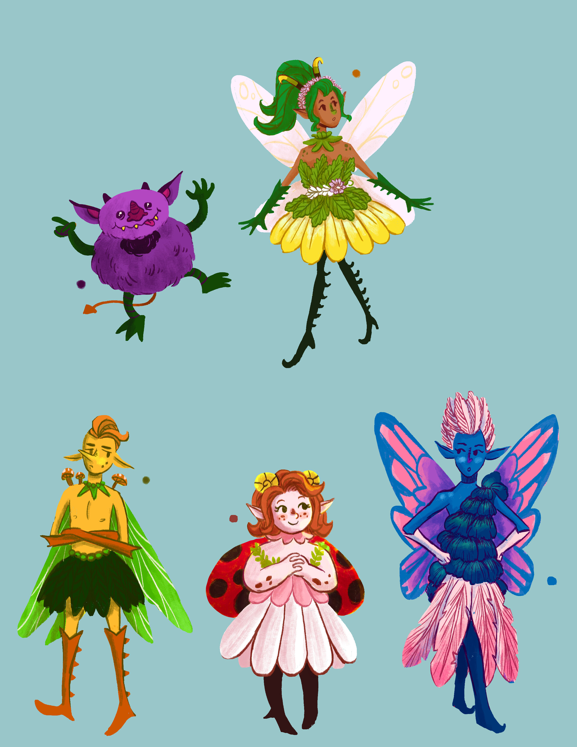 RJ Washington - Mollywog: Storybook Character Concepts