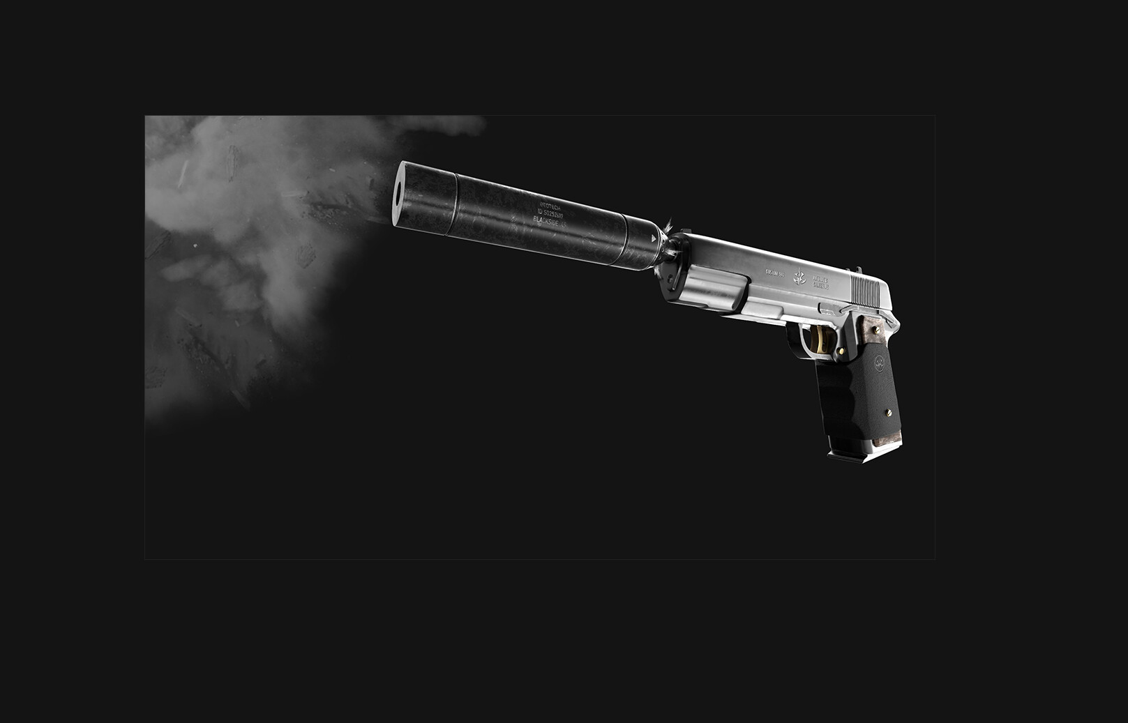 ArtStation - Hitman Silverballer Remake