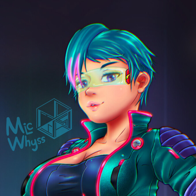 ArtStation - Mic's CyberNight OCs (ver.2021)