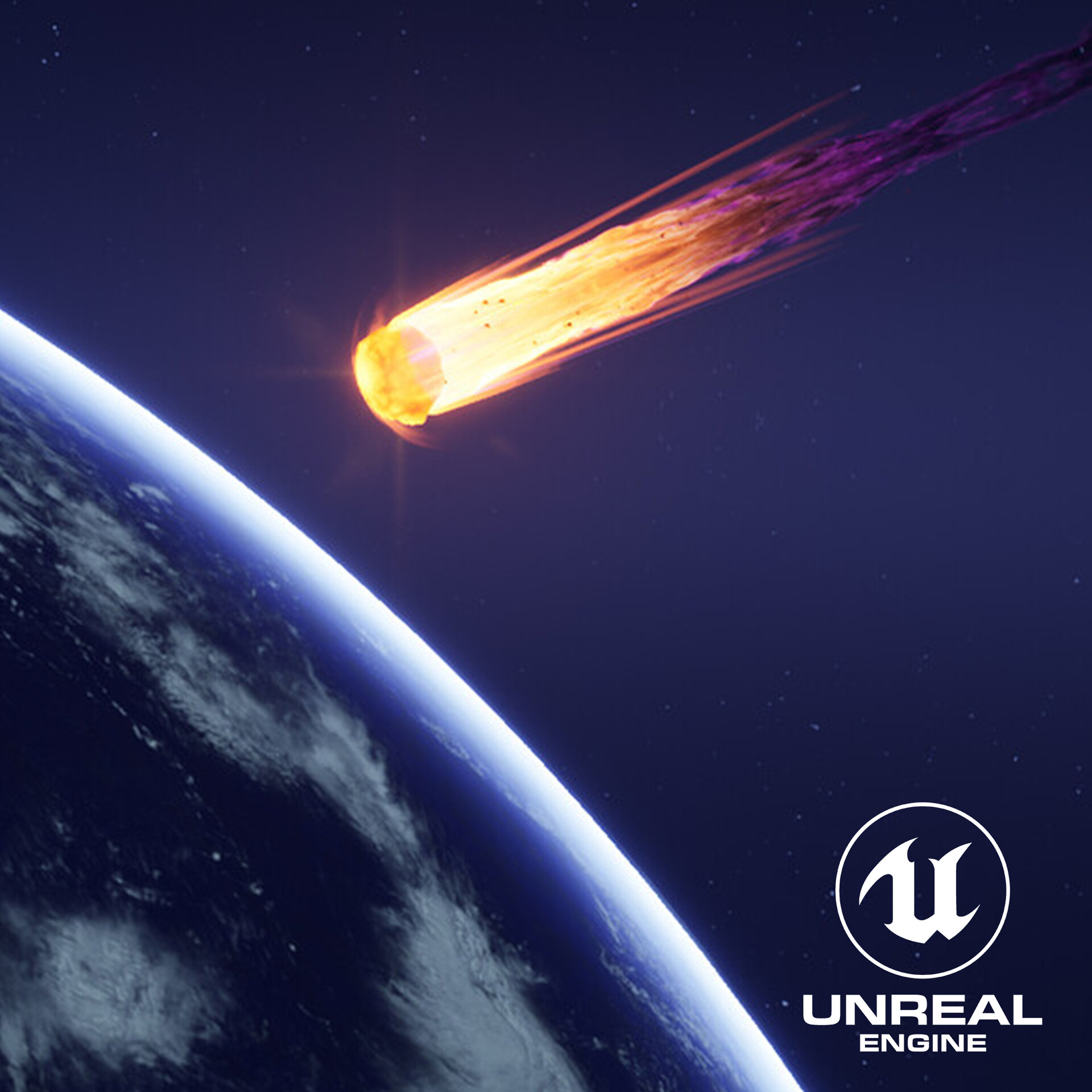 ArtStation - Asteroid Realtime VFX