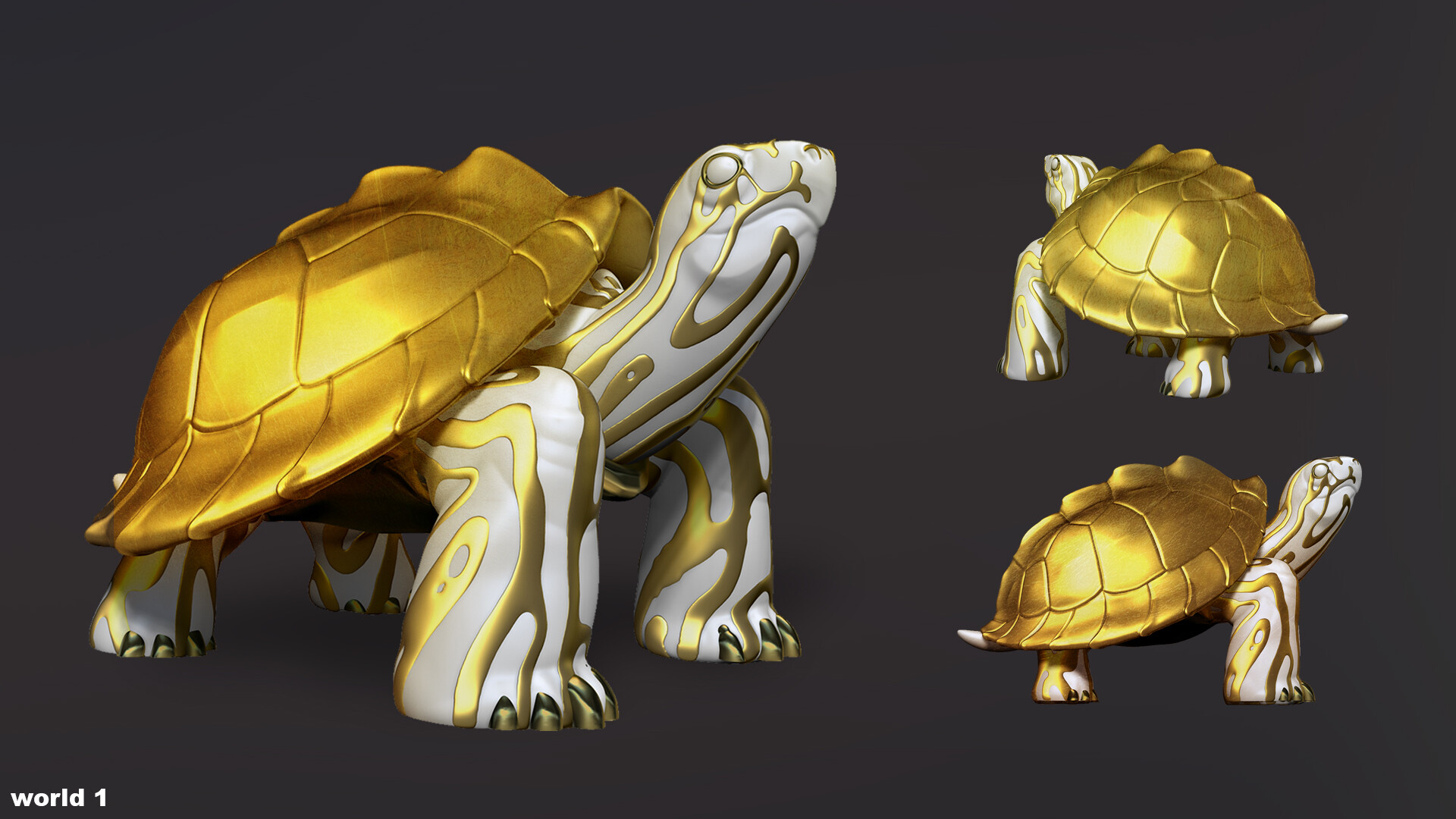 ArtStation - Cream animal designs (concept sculpts)