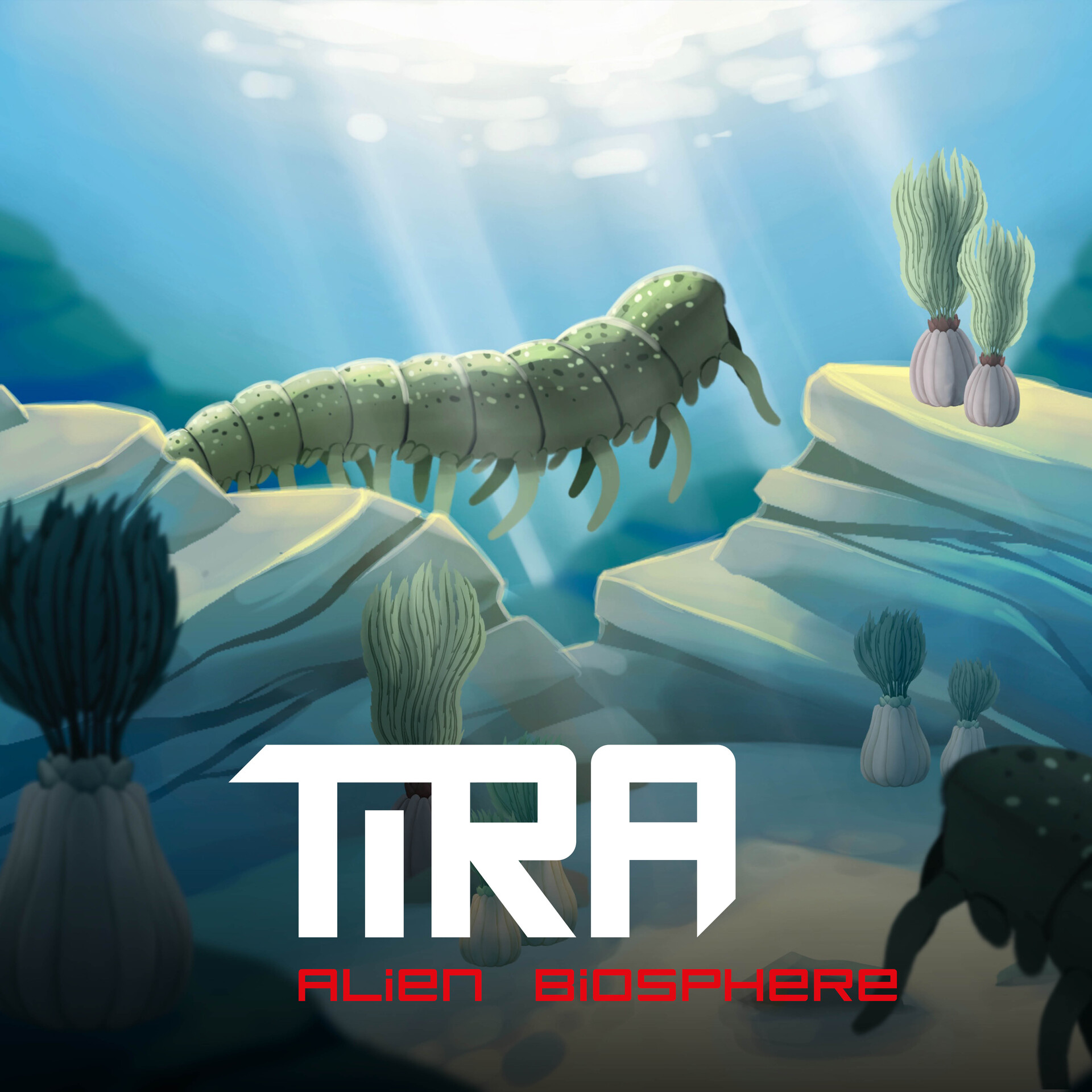 ArtStation - Tira Alien Biosphere - Submarine Environment