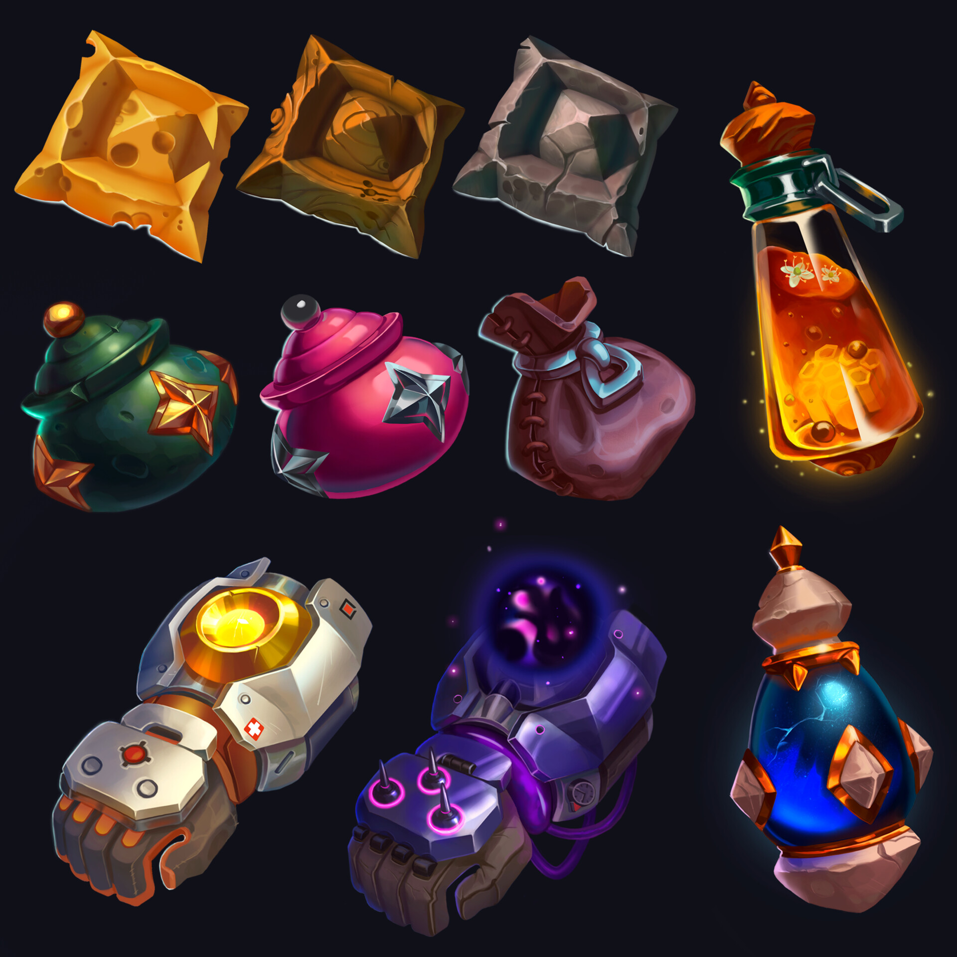 ArtStation - Materials render