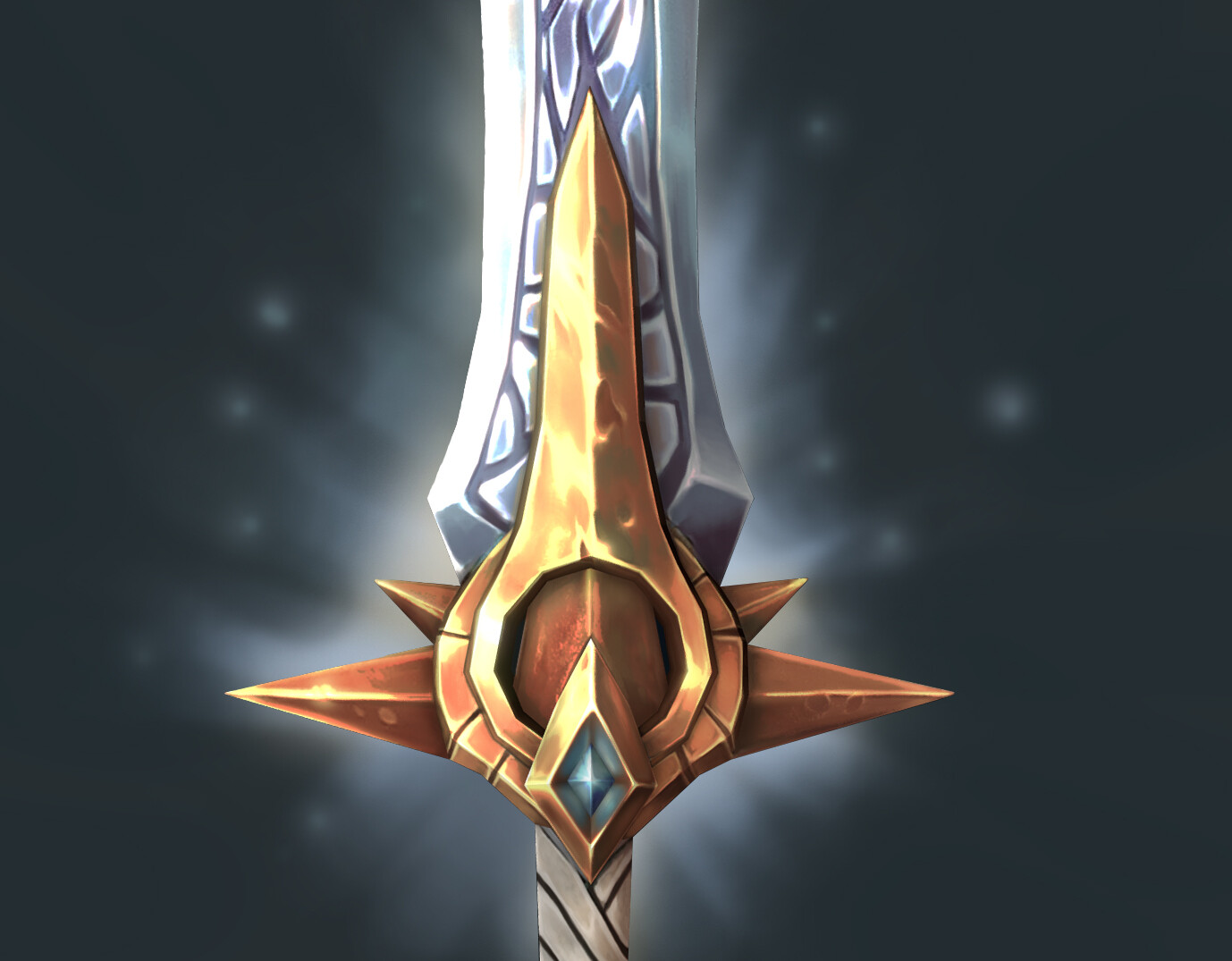 ArtStation - Bastion sword (WOW fanart)