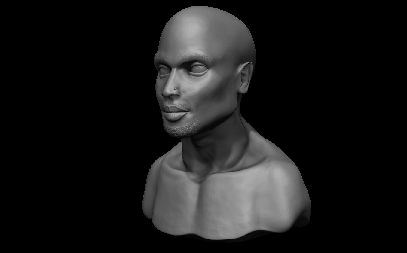 ArtStation - Tupac Bust