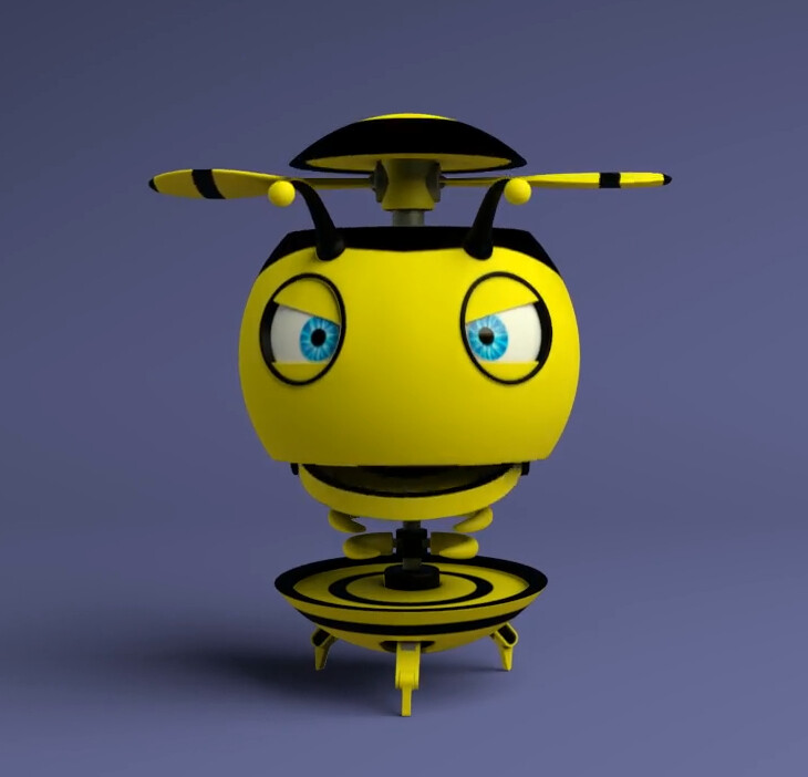 ArtStation - Robot Bee