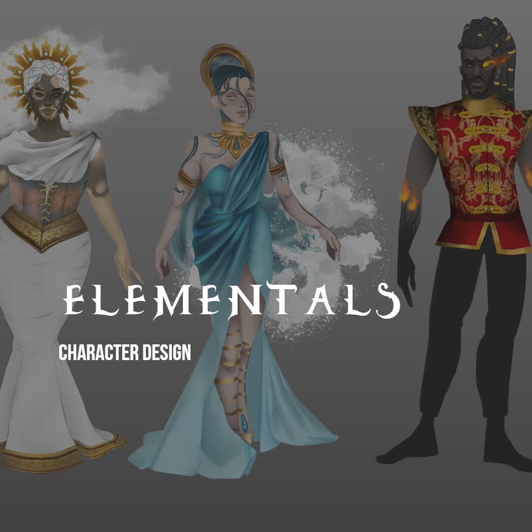 ArtStation - The Elements - Character Design