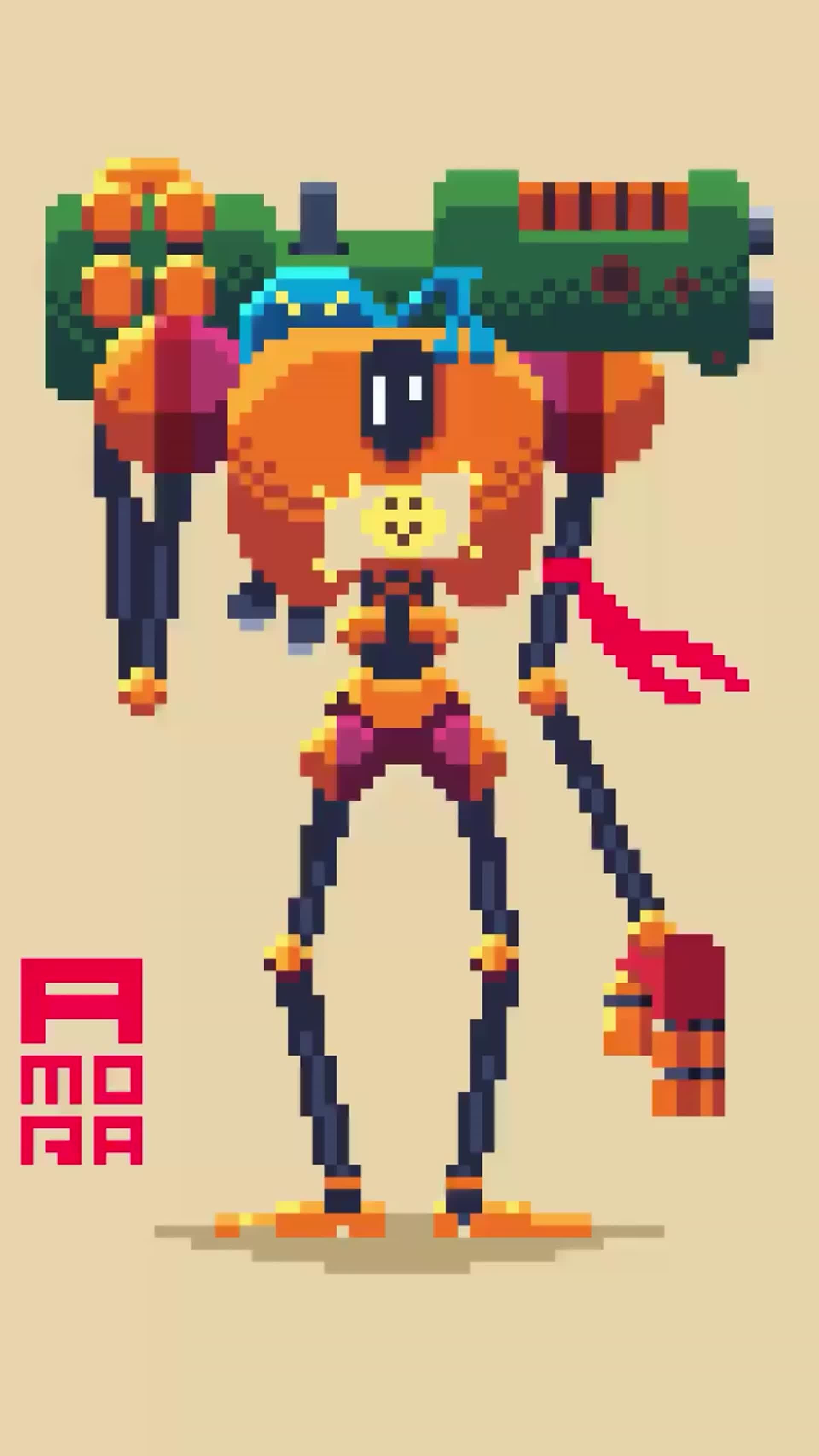 ArtStation - Robot Pixel