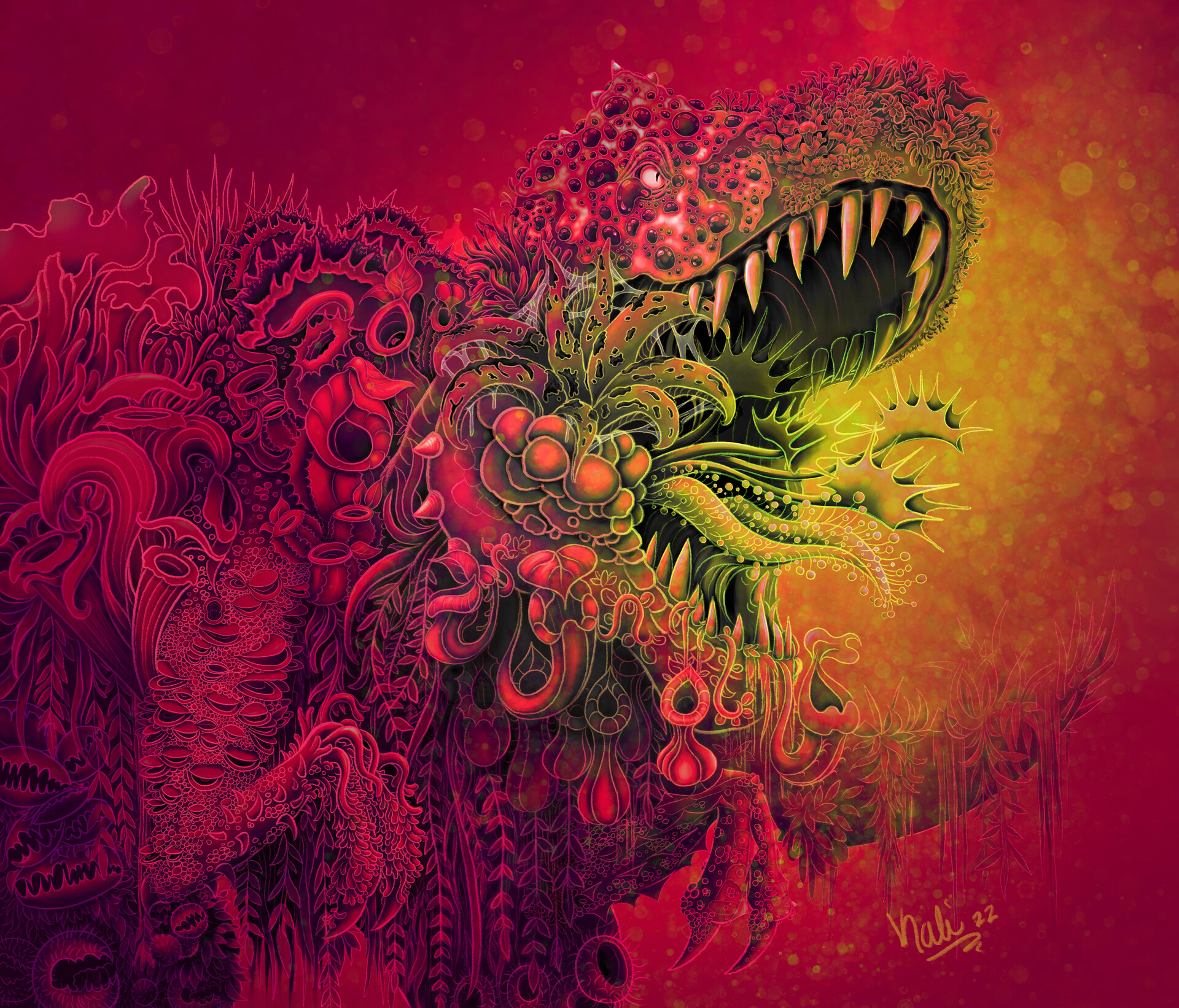 ArtStation - Carnivorous Rex - Illustration