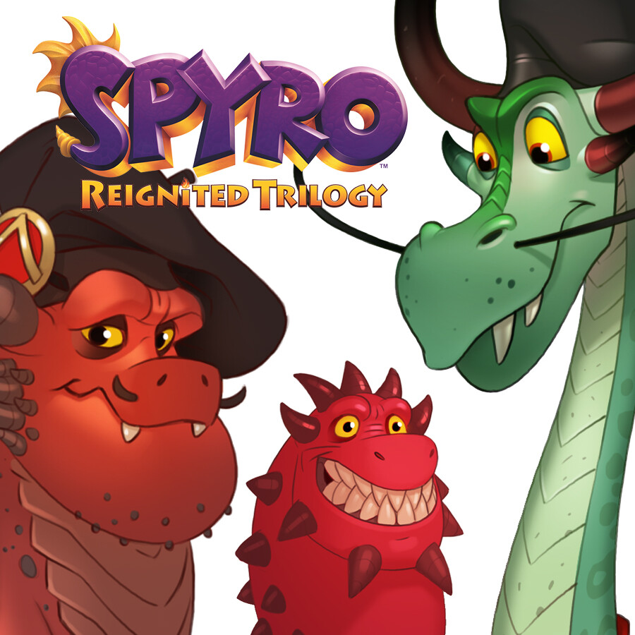 ArtStation - Old Spyro Concepts