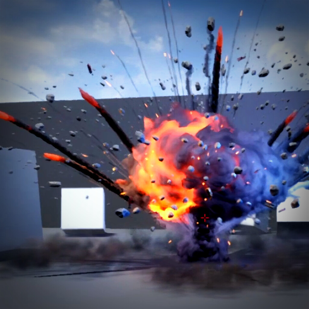 Daniil Savelyev - UE4 Shader Based Explosion