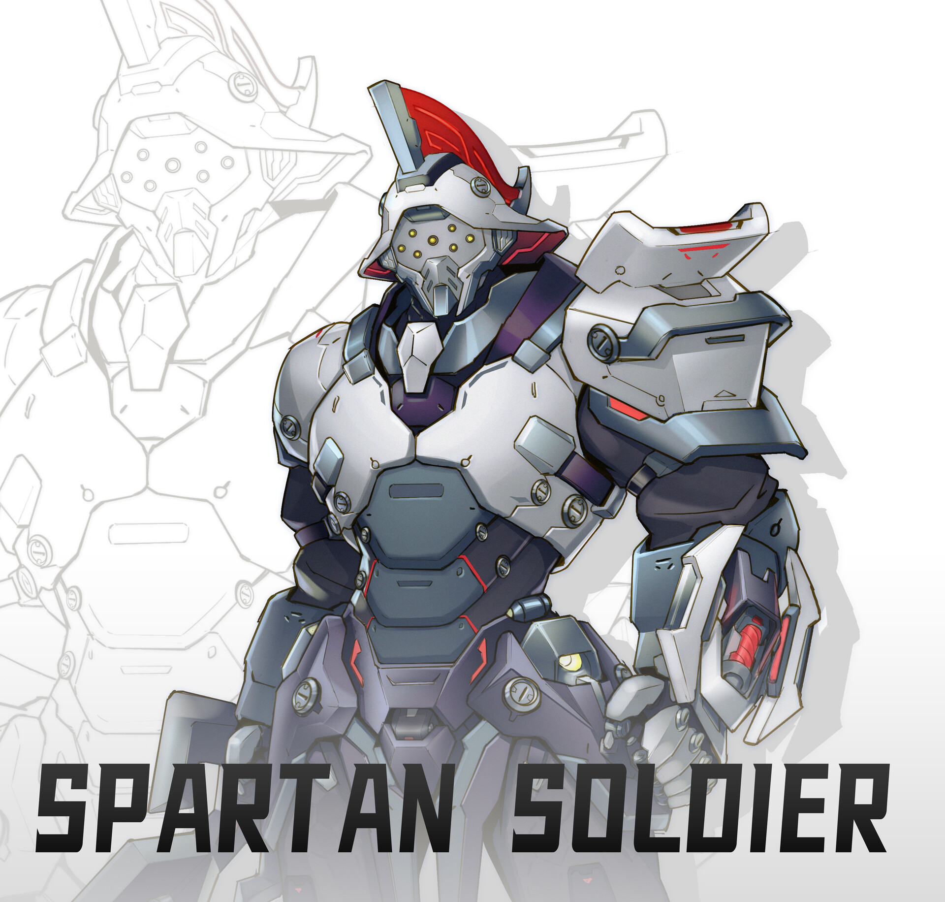ArtStation - SPARTAN SOLOIER