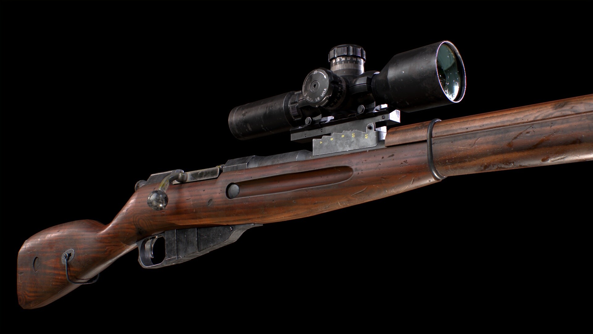 ArtStation - MOSIN RIFLE