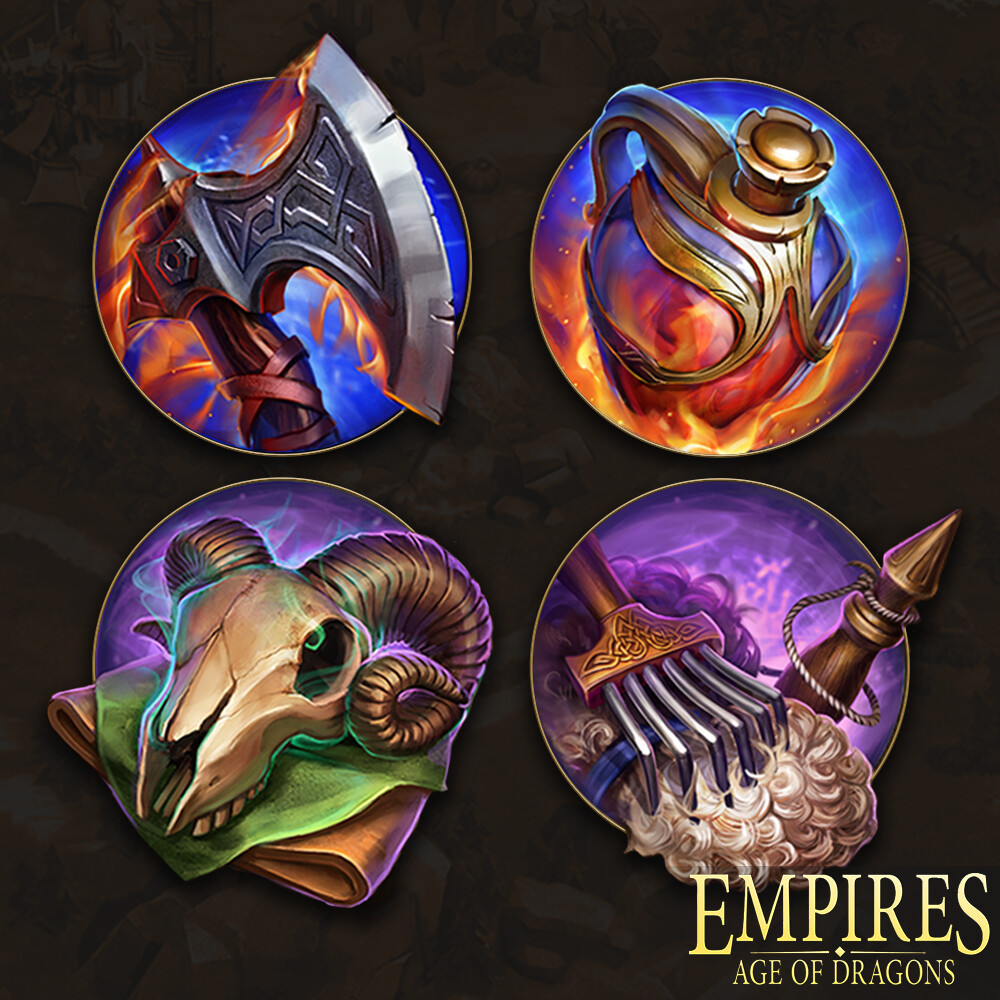 ArtStation - Skill tree icons