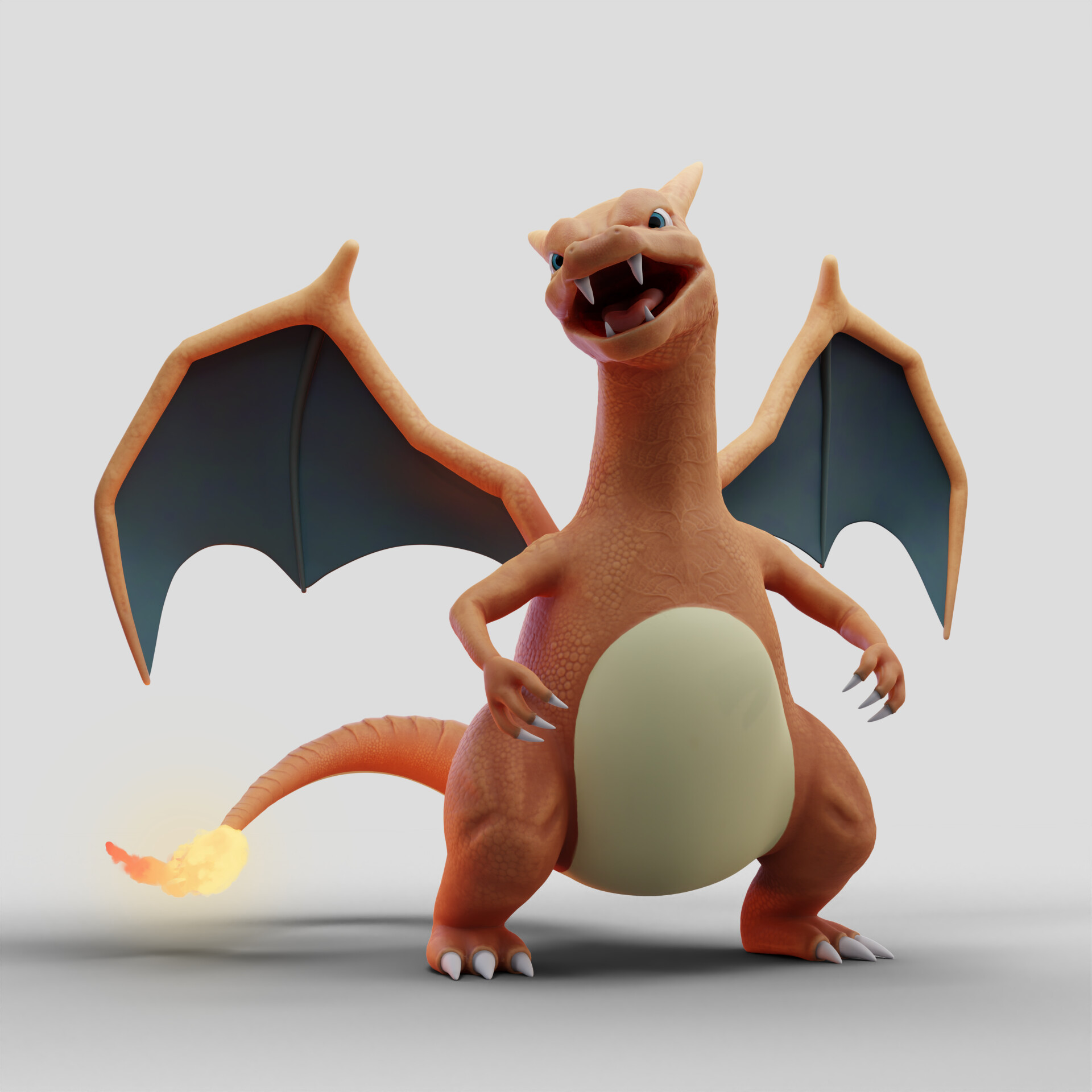 ArtStation - Charizard Sculpt