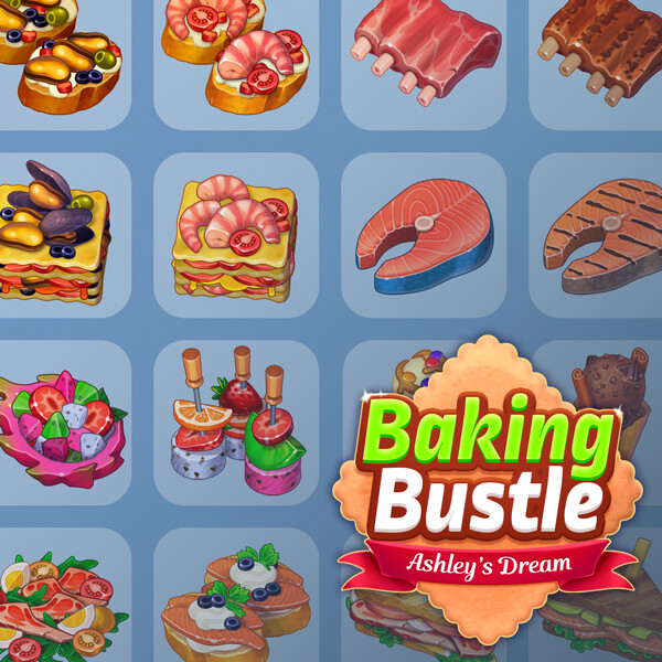 ArtStation - Baking Bustle 2 - Ashley's Dream Assets