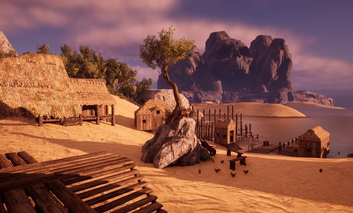 ArtStation - Pirate island