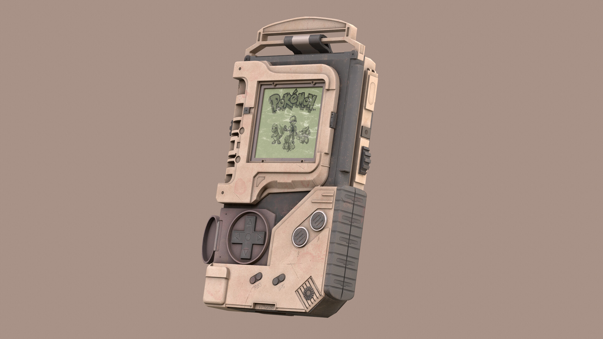ArtStation - Tactical Gameboy