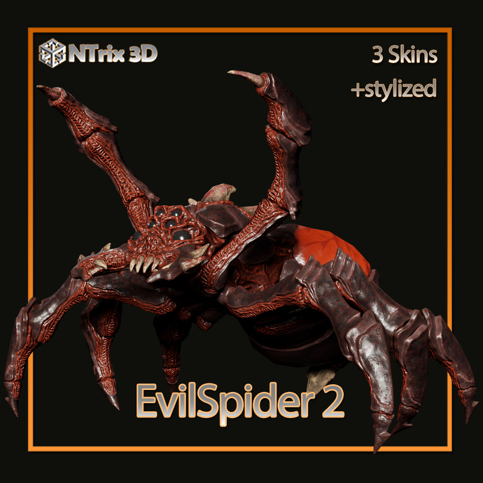 ArtStation - Evil Spider 2