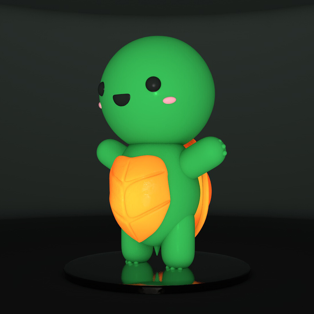 ArtStation - 3D Turtle model
