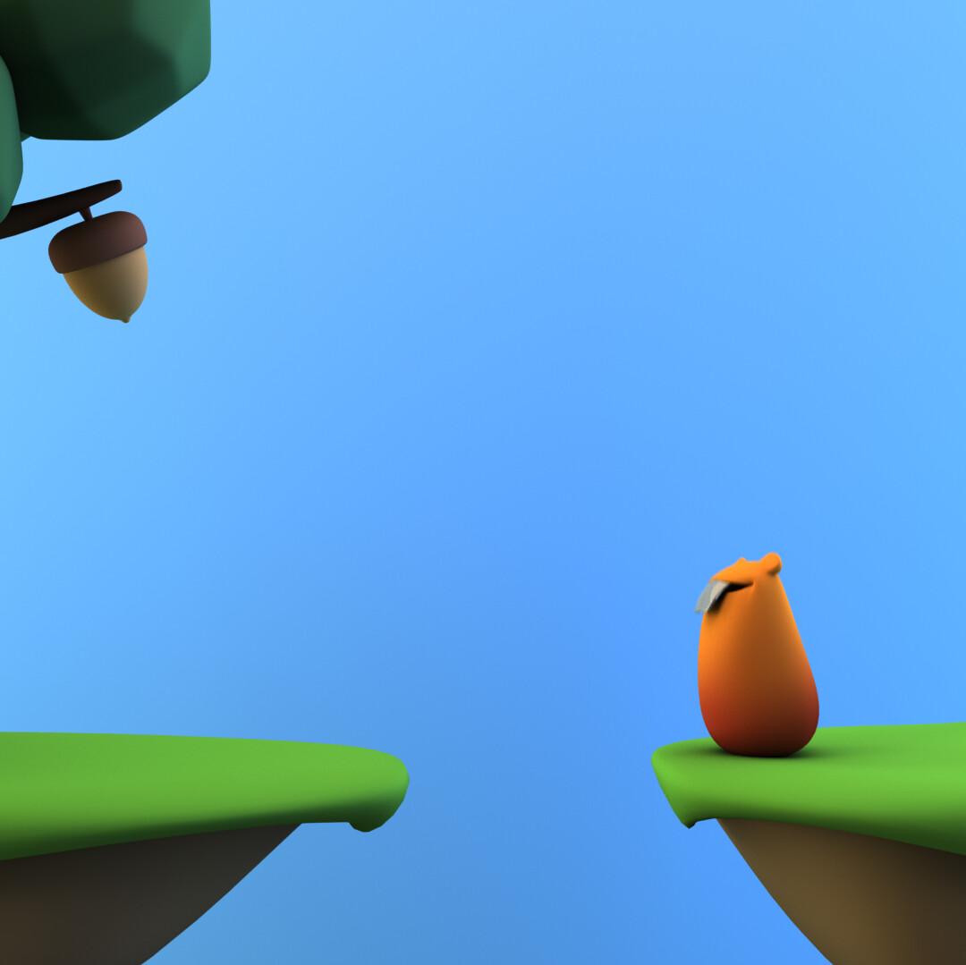 ArtStation - Animation Mentor - Squirrel Hop