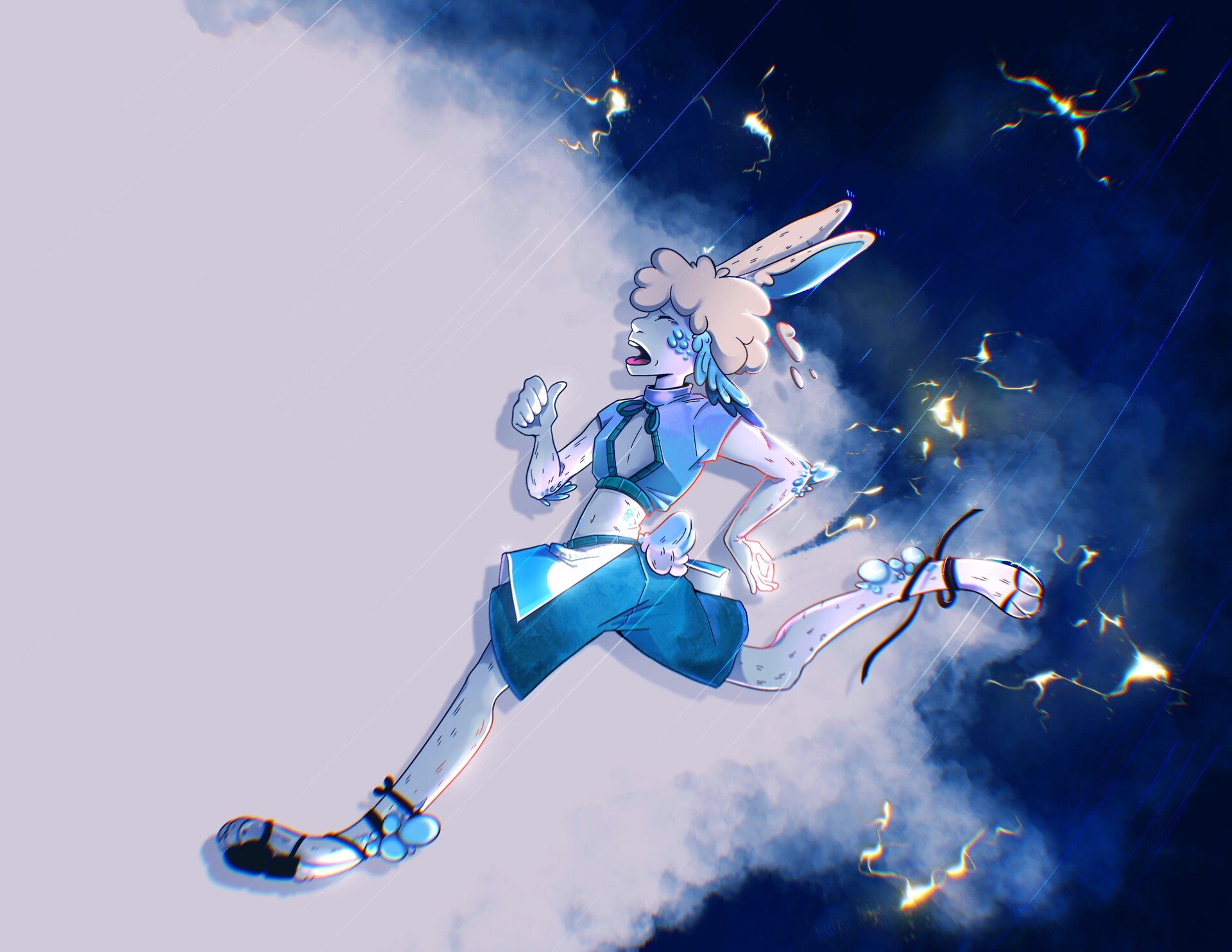 ArtStation - Cloud bunny