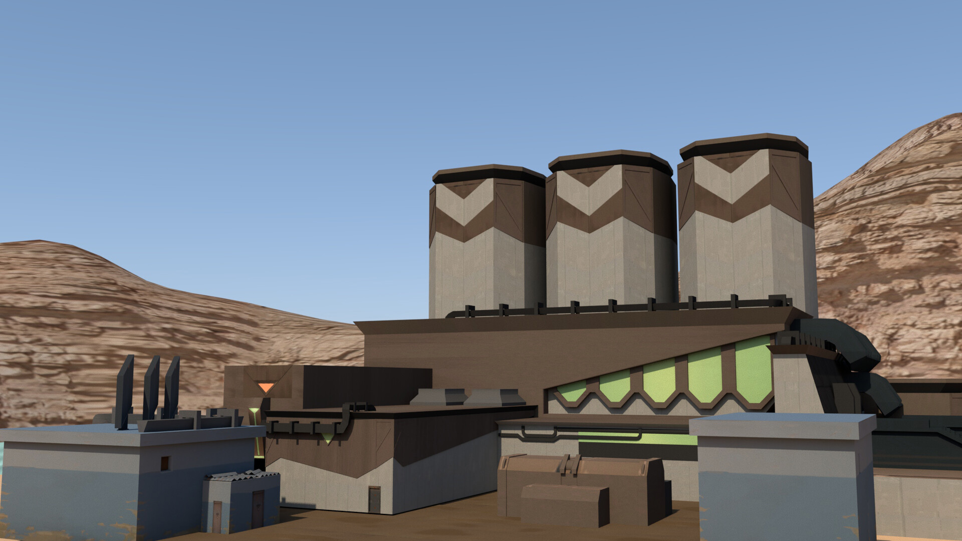 ArtStation - Valorant - Bind map