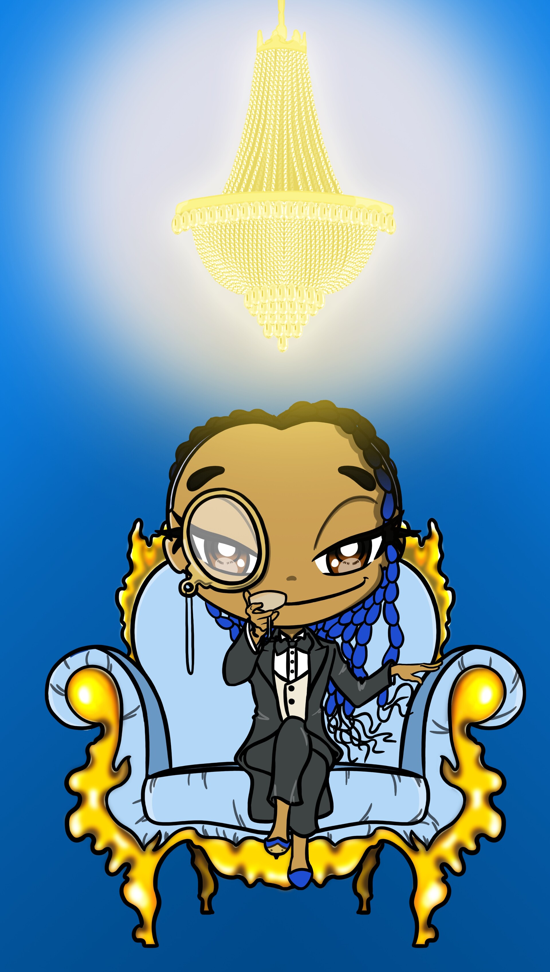 ArtStation - Gotham Girl Blue