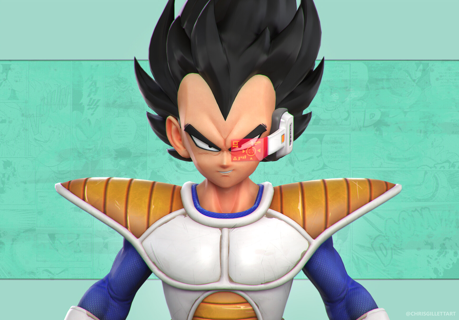 ArtStation - Vegeta - Dragon Ball