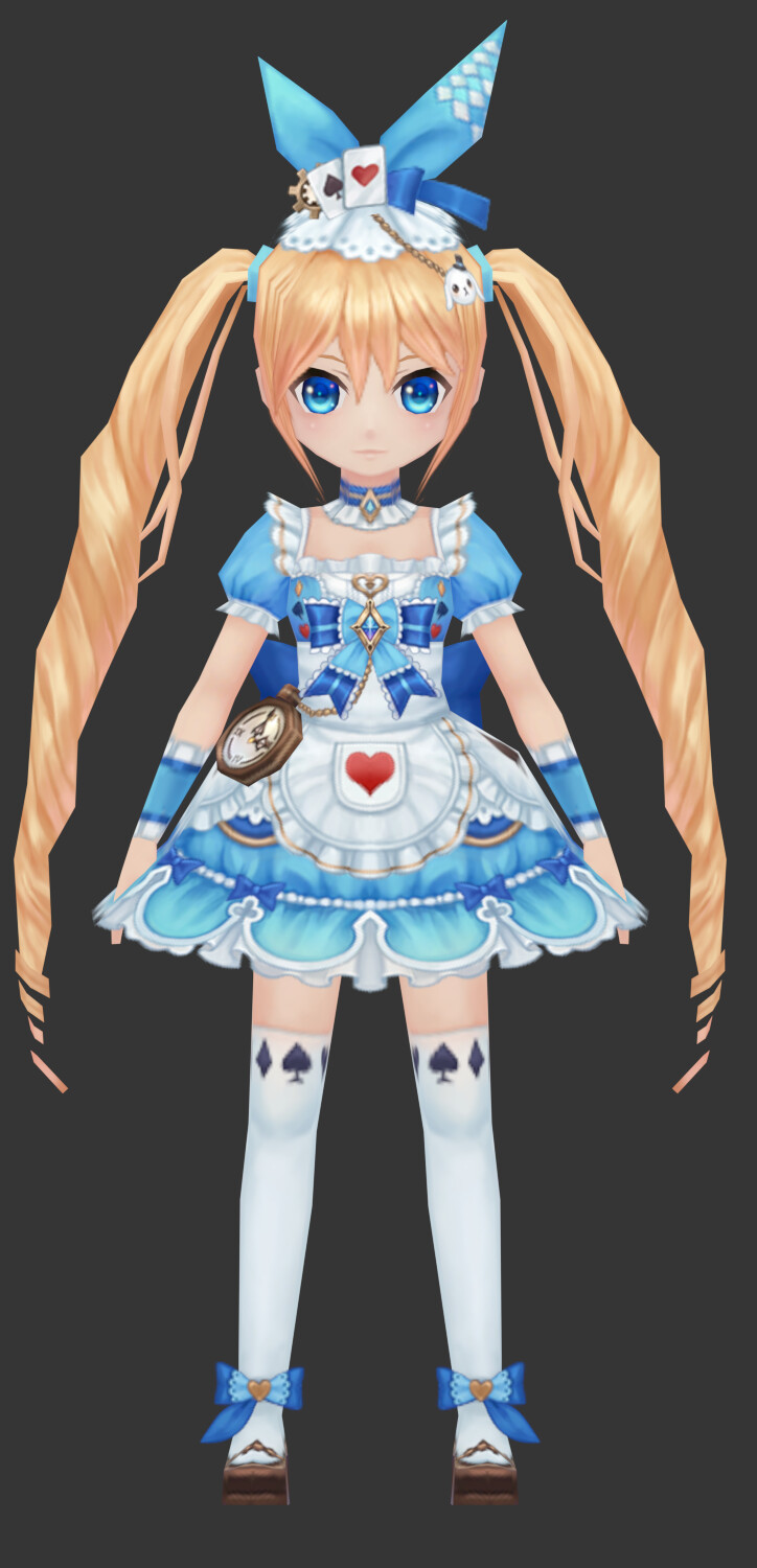 ArtStation - Hand Painting Style Copyrighted Game Character