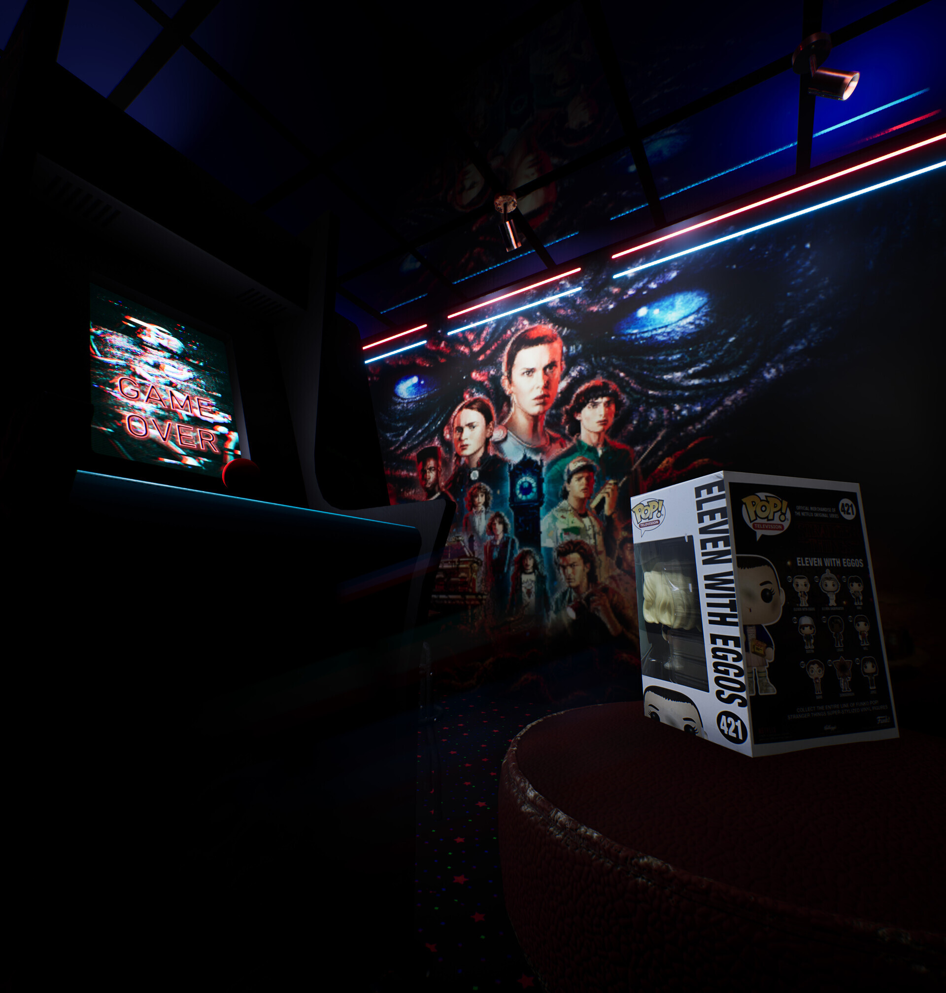 ArtStation - Retro Game Arcade