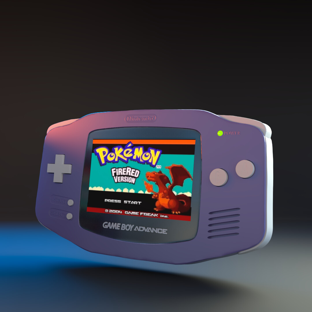 ArtStation - Gameboy Advance