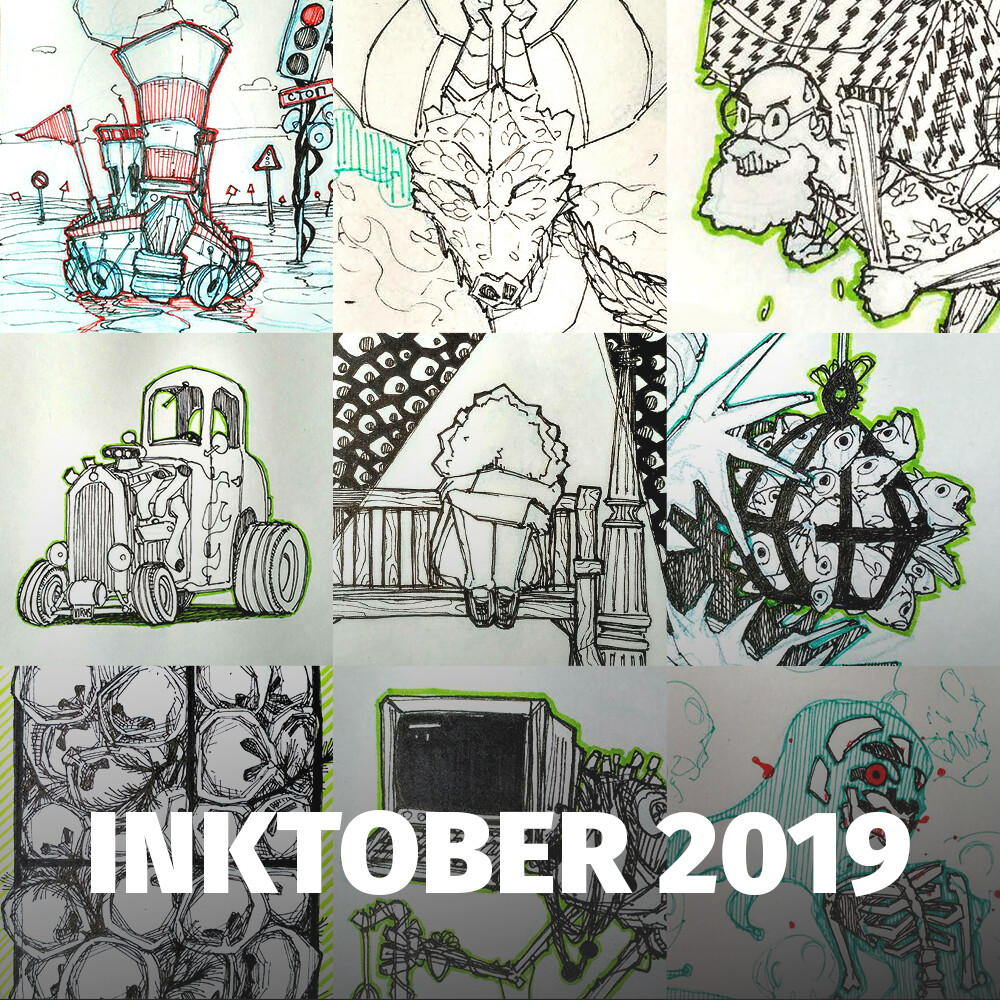 ArtStation - Inktober 2019