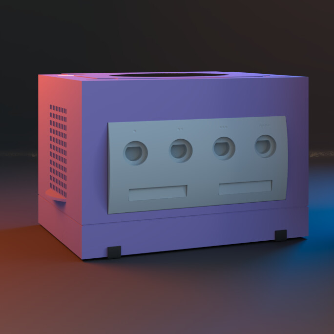 ArtStation - Nintendo Gamecube
